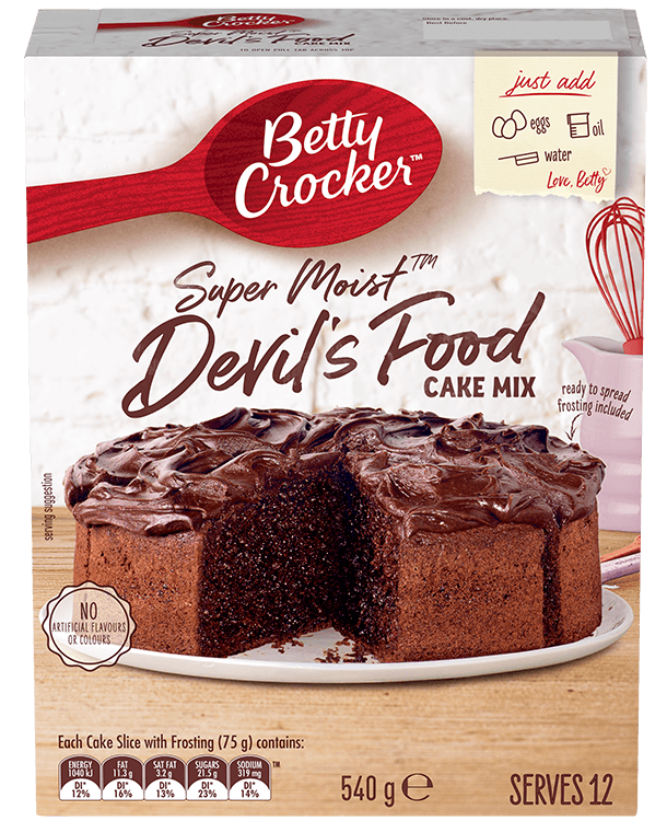 Devil's Food Cake | Baking Products | Betty Crocker AU